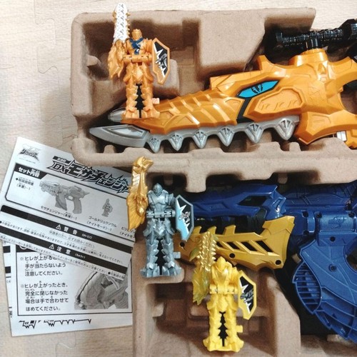 DX Gold Mosa Blade Blaster Morpher Set Power Rangers Dino Fury ...