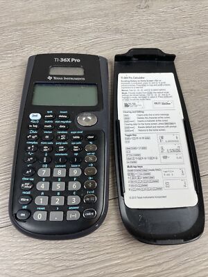 Texas Instruments TI-36X Pro Solar Scientific Calculator w/ Cover ...