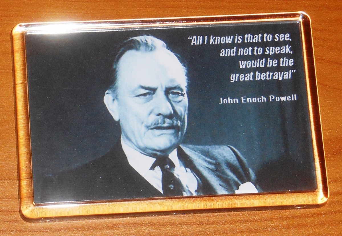 John Enoch Powell Quotes Fifty Years On: Read Enoch Powell Divisive