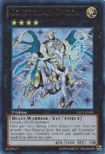 Constellar Omega - LTGY-EN091 - Ultra Rare 1st Edition - Yugioh | eBay