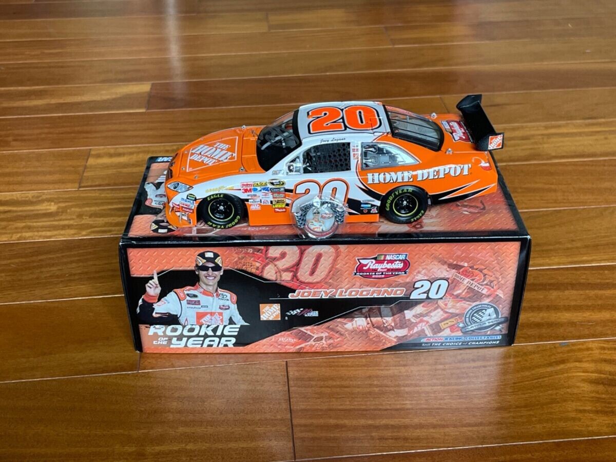 Joey Logano 2009 The Home Depot Rookie of the Year 1/24 Action Diecast ...