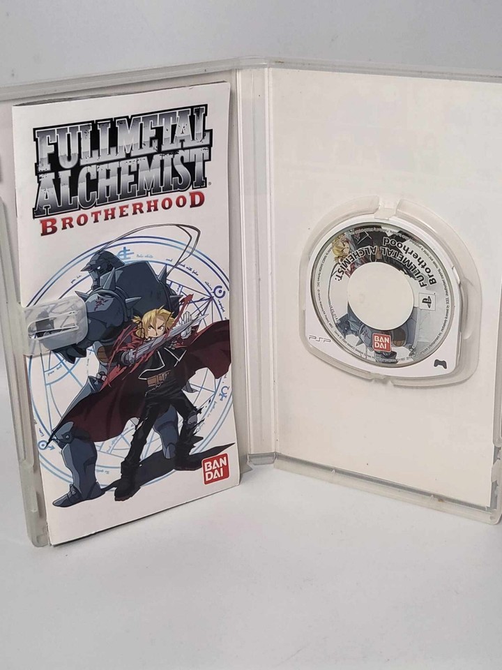 Game Psp Full Metal Alchemist Brotherhood Complete With Manual ...