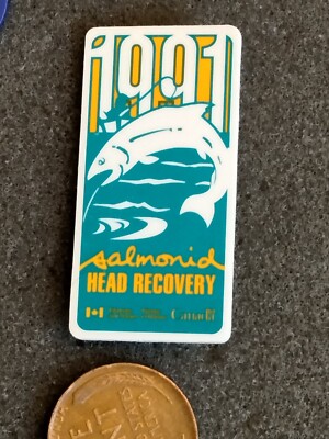 1991 Salmon Fish Fisheries Salmonid Head Recovery Oceans Canada Hat ...