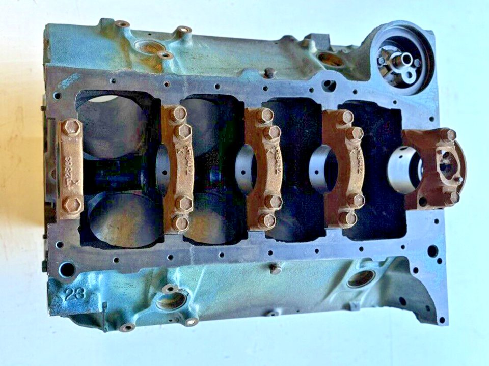 GM Small Block Chevy Engine Block 302 327 350 CI Date Code H38 OEM ...