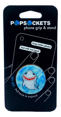 PopSockets Sharky Shark Bait Mobile Phone Holder PopSocket Pop Socket ...