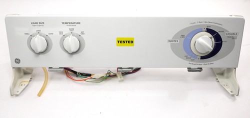 Control Panel Board Switches Knobs Timer GE Washing Machine Washer ...