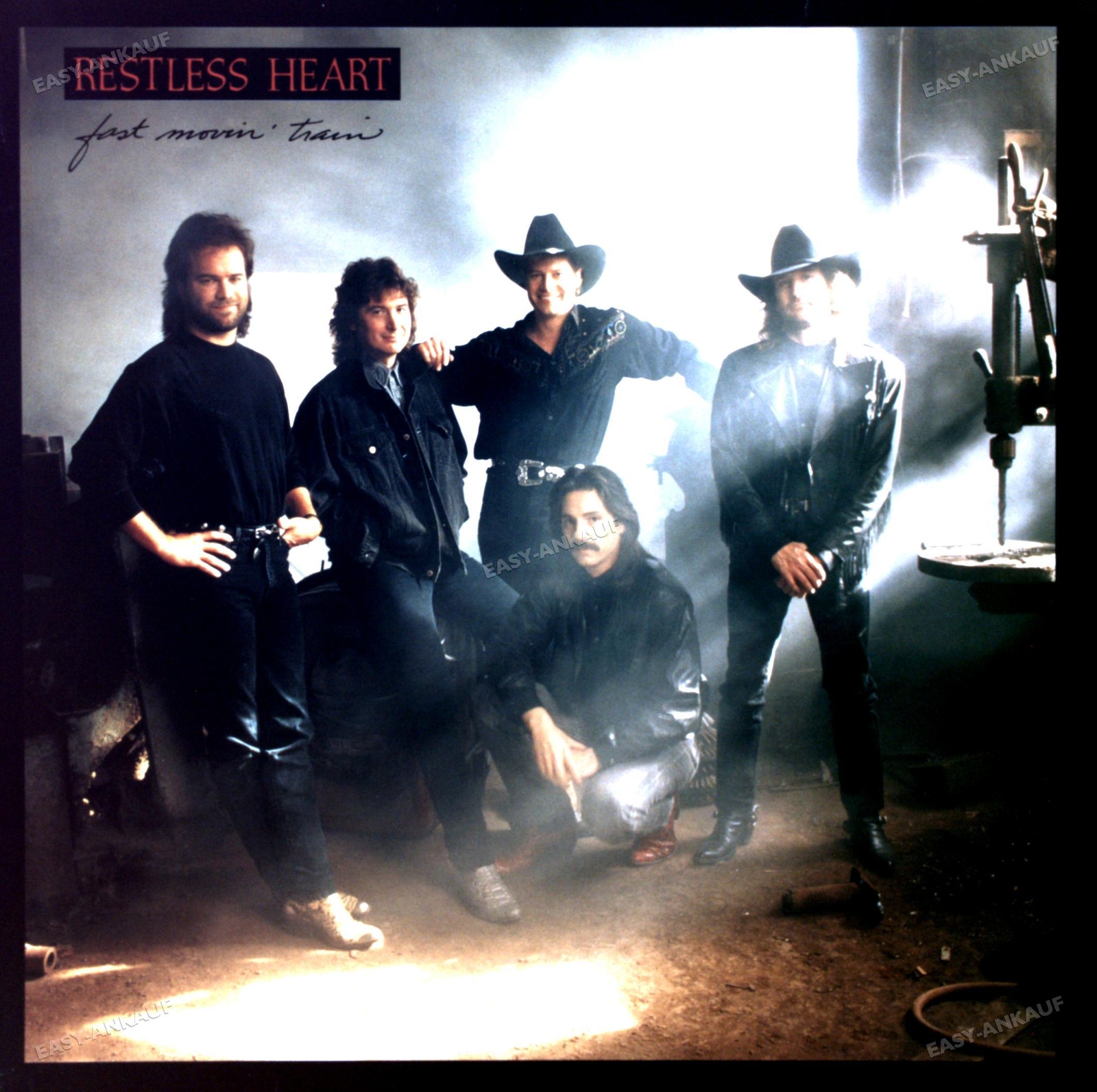 Restless Heart - Fast Movin' Train LP 1990 (VG/VG) .* | eBay
