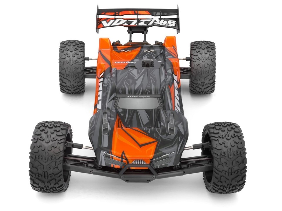 HPI Vorza 4.6 Nitro Truggy 1/8 4WD RTR Big Block RC Car Monster Truck ...