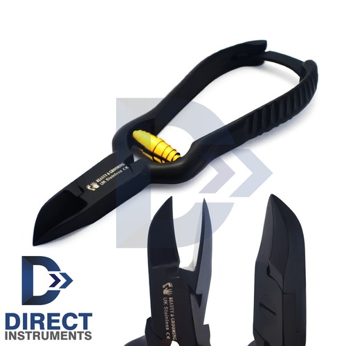 Chiropody Gold Barrel Spring Nail Cutter Heavy Duty Ingrown Toe Nail ...