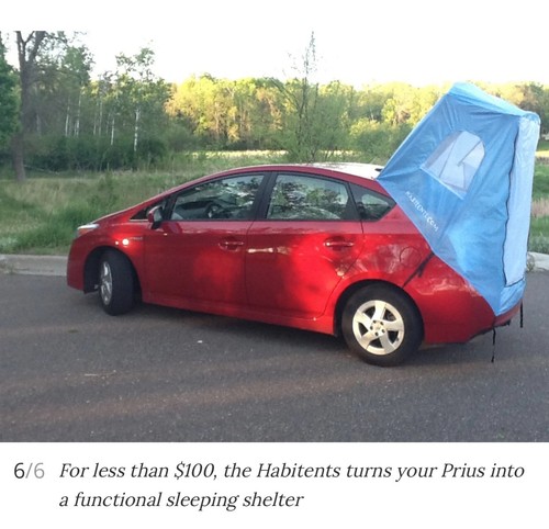 TENT Toyota Prius 2010-2015 Habitent For Hatchback (Blue) NEW | eBay
