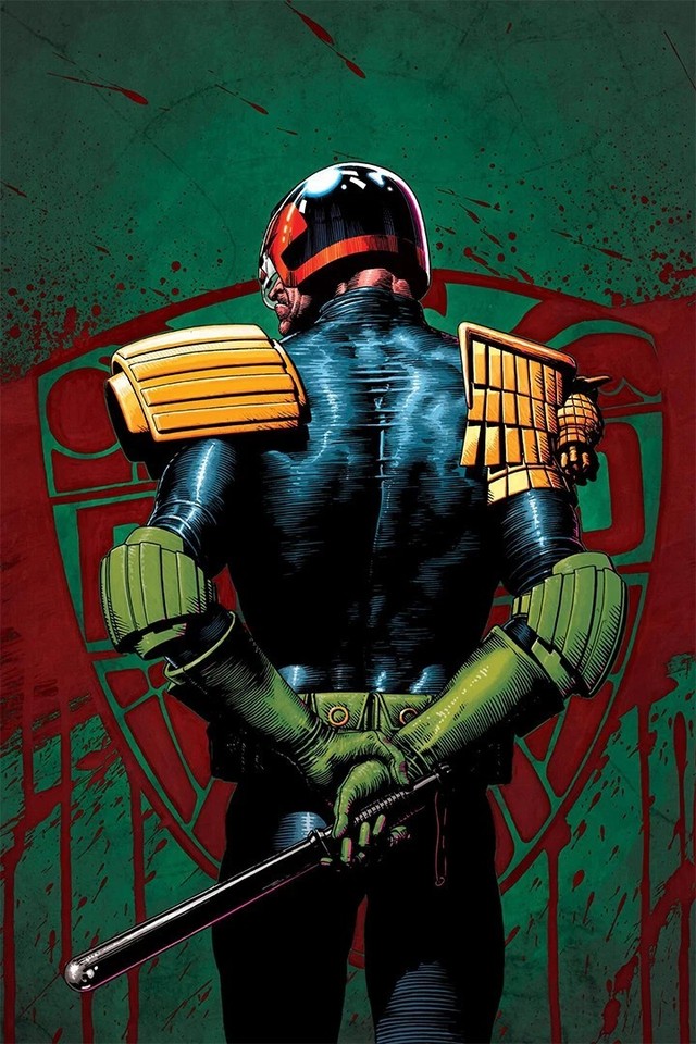 Judge Death Judge Dredd Classic Comic book Cover POSTER PRINT 16"x24" wall art | eBay UK