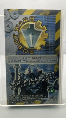Robot Wars Ultimate Archive Collection VHS BBC Sir Killalot House ...