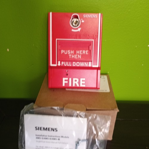Siemens XMS-D Fire Alarm Double Action Manual Station (NEW IN BOX) | eBay
