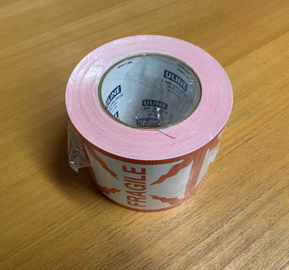 ULINE S-3003 "Fragile" Label - 4 x 4" (1 Roll) | eBay
