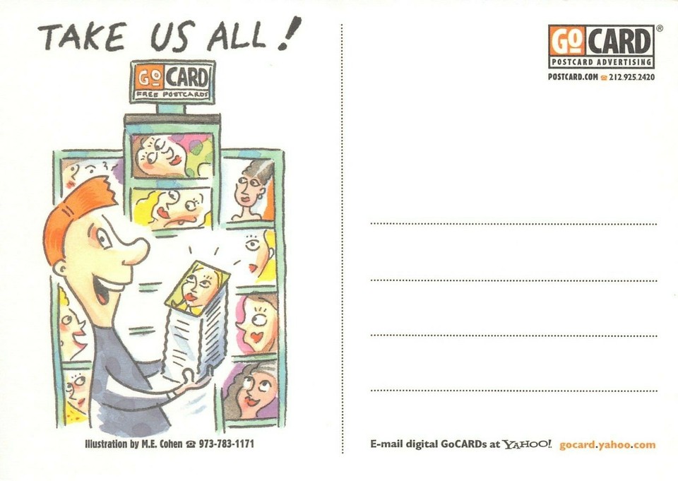 Cartoon Multi View Funny Advertising Postcard Unused | eBay