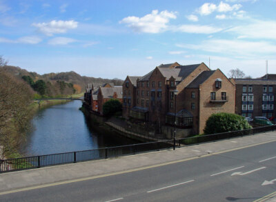 Photo 6x4 River Wear below New Elvet Bridge Durham c2009 | eBay UK