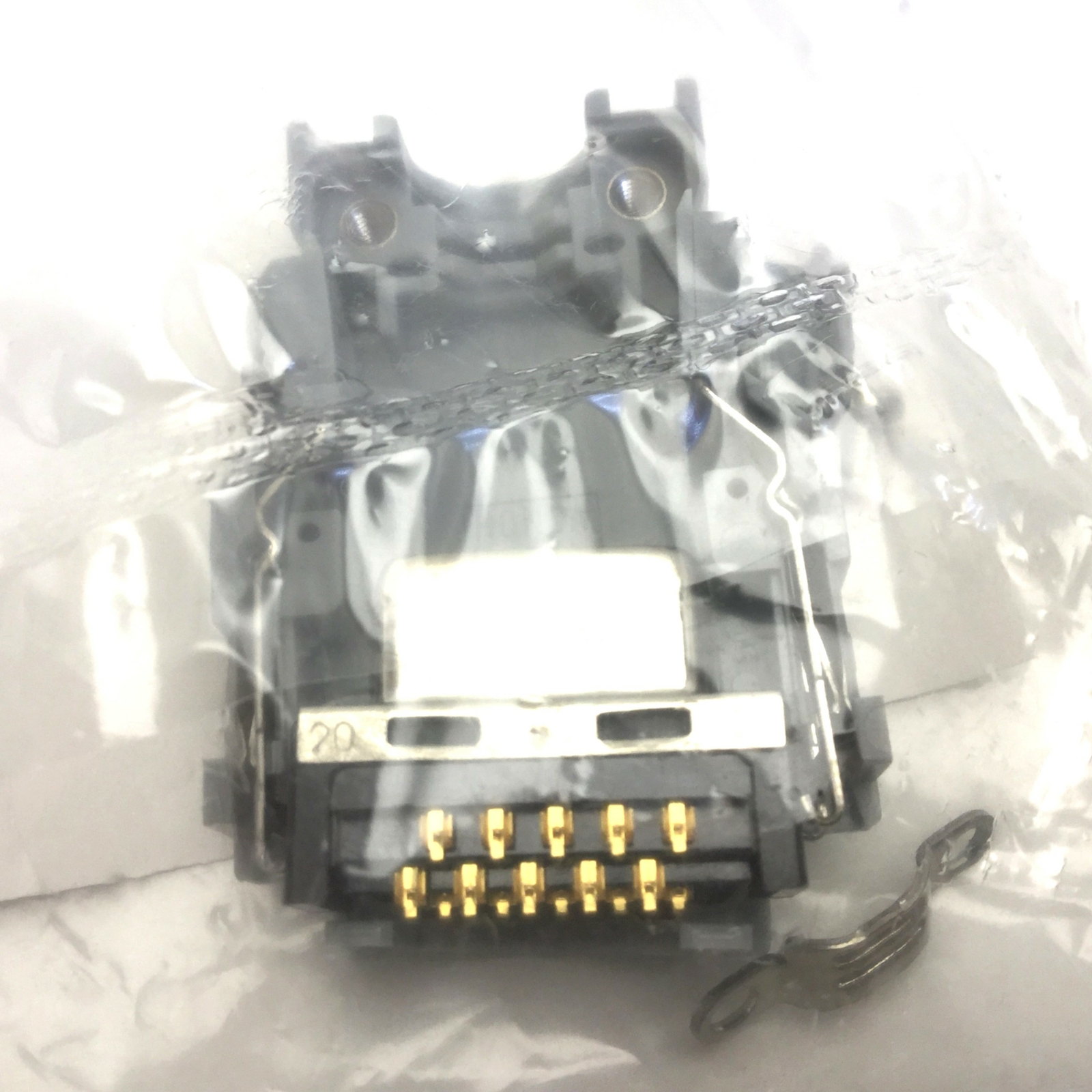 Lot of 2 New Honda A02B-0120-K301 Connectors, 20-Pin, A63L-0001-0399 ...