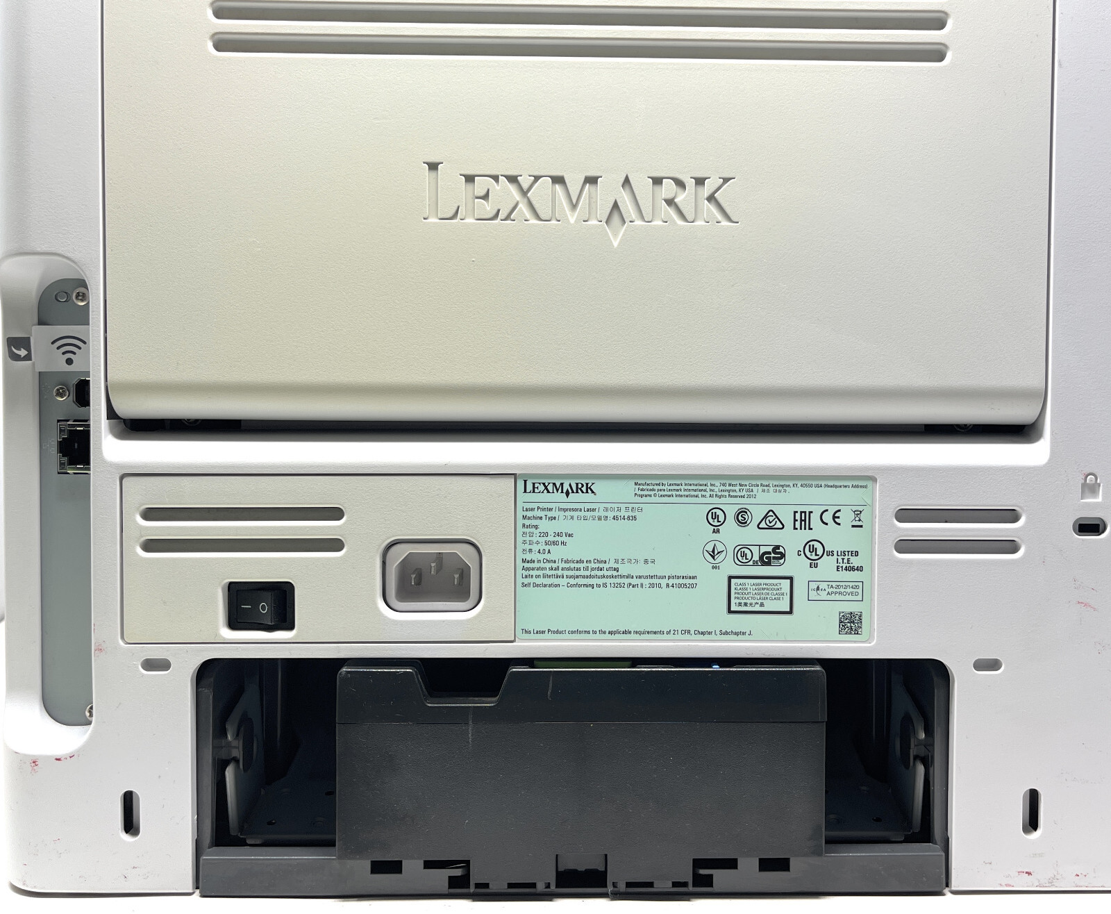 Lexmark MS610DN Imprimante Laser Noir ,Réseau,Duplex,47PPM 60.000PG Pas ...