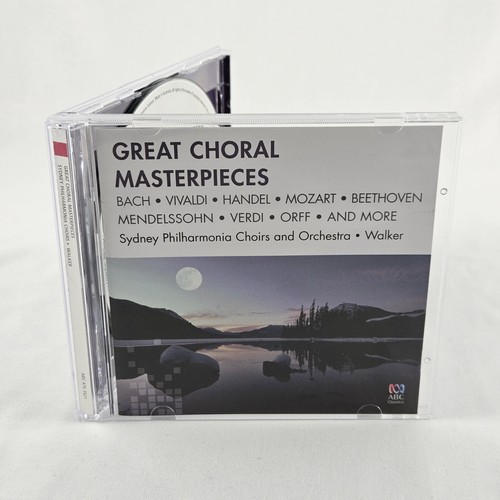Great Choral Masterpieces - Sydney Philharmonia CD NEW CASE 2-Disc Set ...