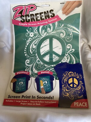 Zip Screens Simple Screen Printing System | eBay