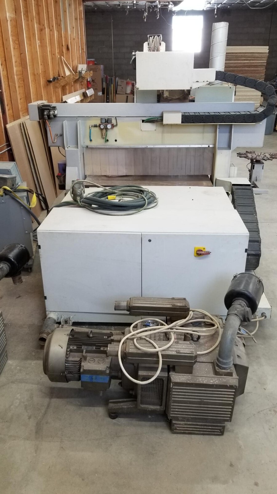 Cosmec (Holzher) Conquest 250 CNC Router - 4x8 bed with vacuum table | eBay