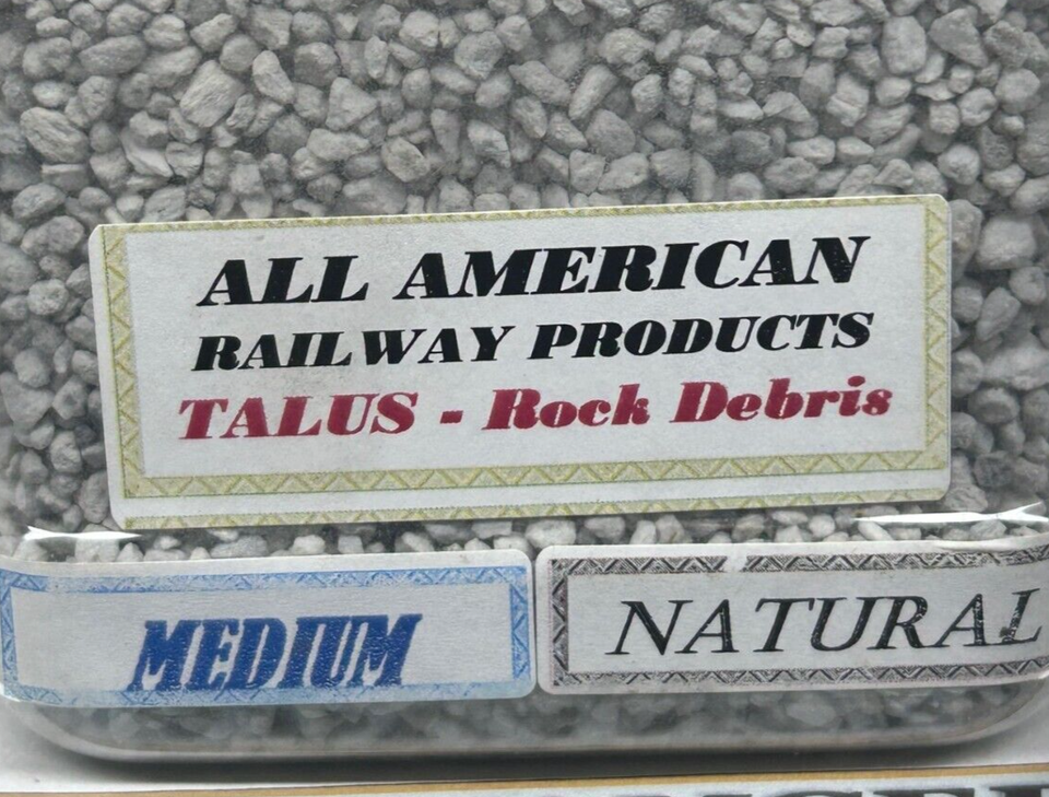 NATURAL TALUS ROCK DEBRIS - MEDIUM - BALLAST & ROCK 32oz - ALL Scale ...