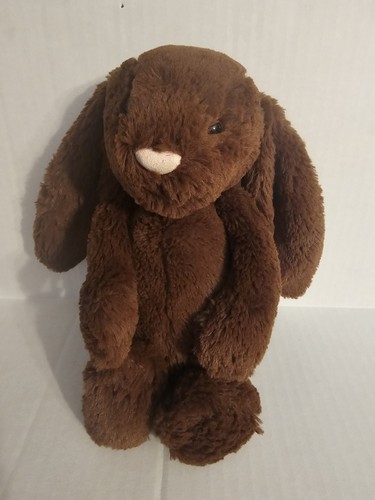 Jellycat London Dark Brown 12" Bunny Rabbit Stuffed Animal Easter | eBay