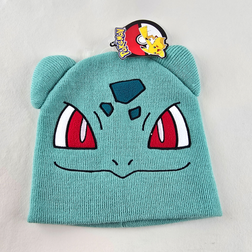 Pokemon Bulbasaur Beanie Hat Green Knit Cap OSFA Bioworld 2017 New With ...