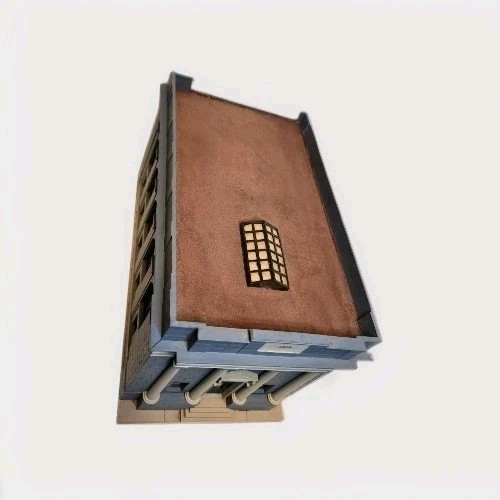 Farmers & Merchants Bank HO Scale Built-up Painted Used | eBay