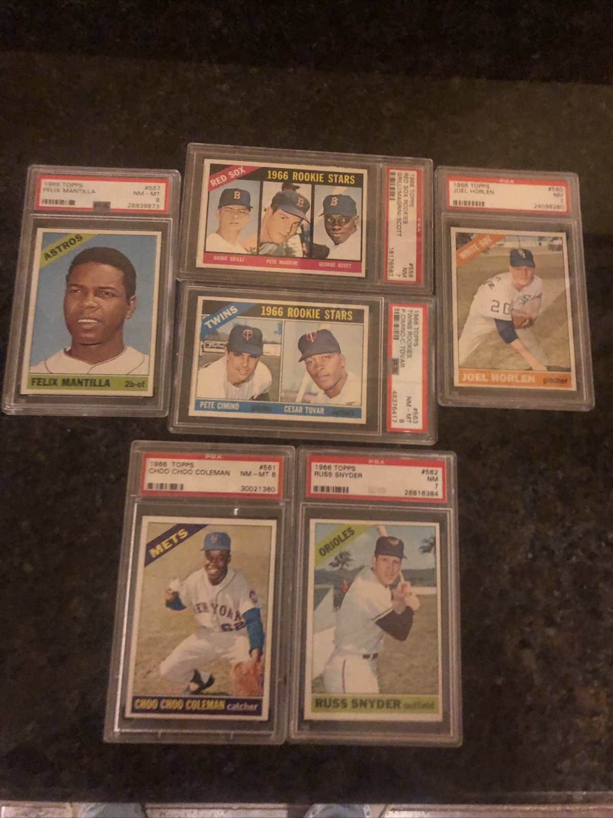 1966 Topps Baseball Cards Complete Set-Ex+ | eBay