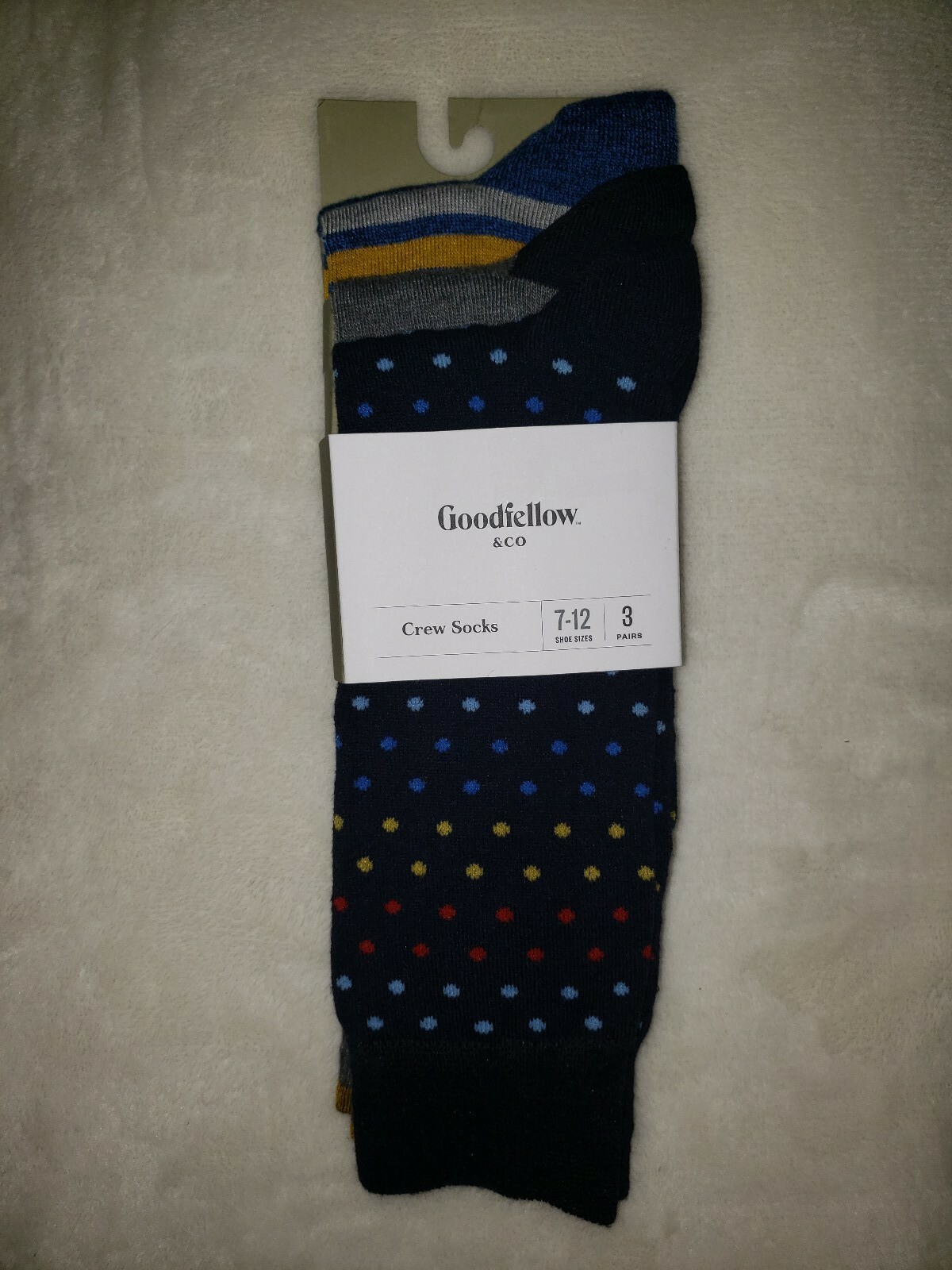 Goodfellow co Crew Socks Shoe Size 7-12 3 Pairs (S1) | eBay