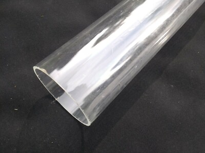 4" OD x 12in Long x 1/8 WALL CLEAR CAST ACRYLIC TUBE | eBay