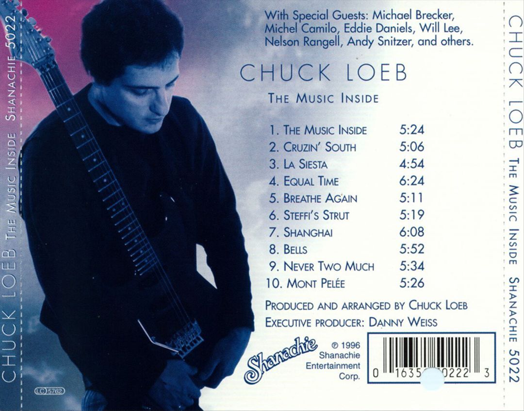CHUCK LOEB - THE MUSIC INSIDE NEW CD 16351502223| eBay
