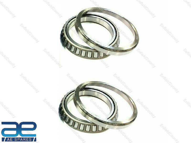 For JCB 3CX Spares Rear & Front Hub Bearing 2 Pcs 907/52200 907/20043 ...