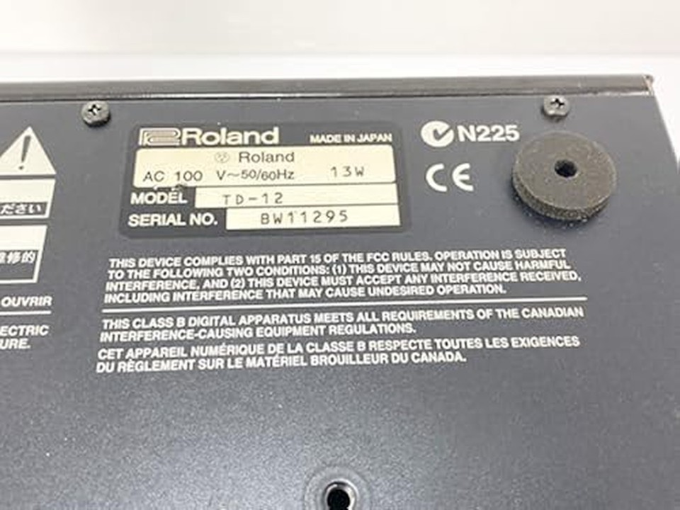 Roland TD-12 Percussion Sound V-Drum Electronic Module 761294087404| eBay