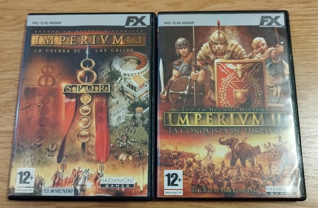Saga Imperium I II Edición Española 2 Juegos PC - Imperivm | eBay
