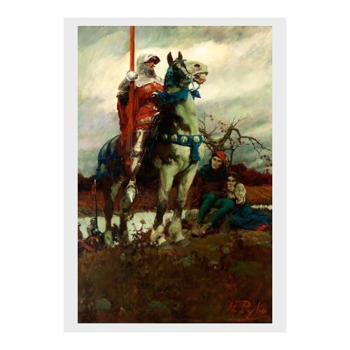 Howard Pyle - "The Coming of Lancaster": Poster (11.7" x 16.5") | eBay
