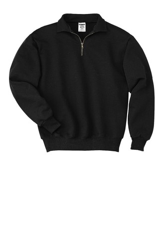 Jerzees 4528 Adult Super Sweats NuBlend Fleece Quarter Zip Pullover | eBay