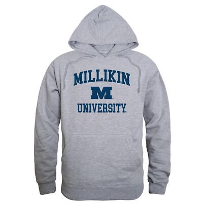 Millikin University Big Blue MU NCAA Seal Hoodie | eBay