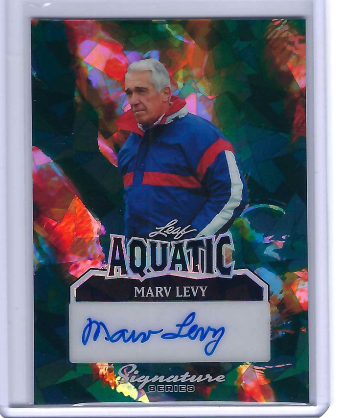 MARV LEVY 2025 LEAF METAL SIGNATURE SERIES AUTO 1/1 | eBay