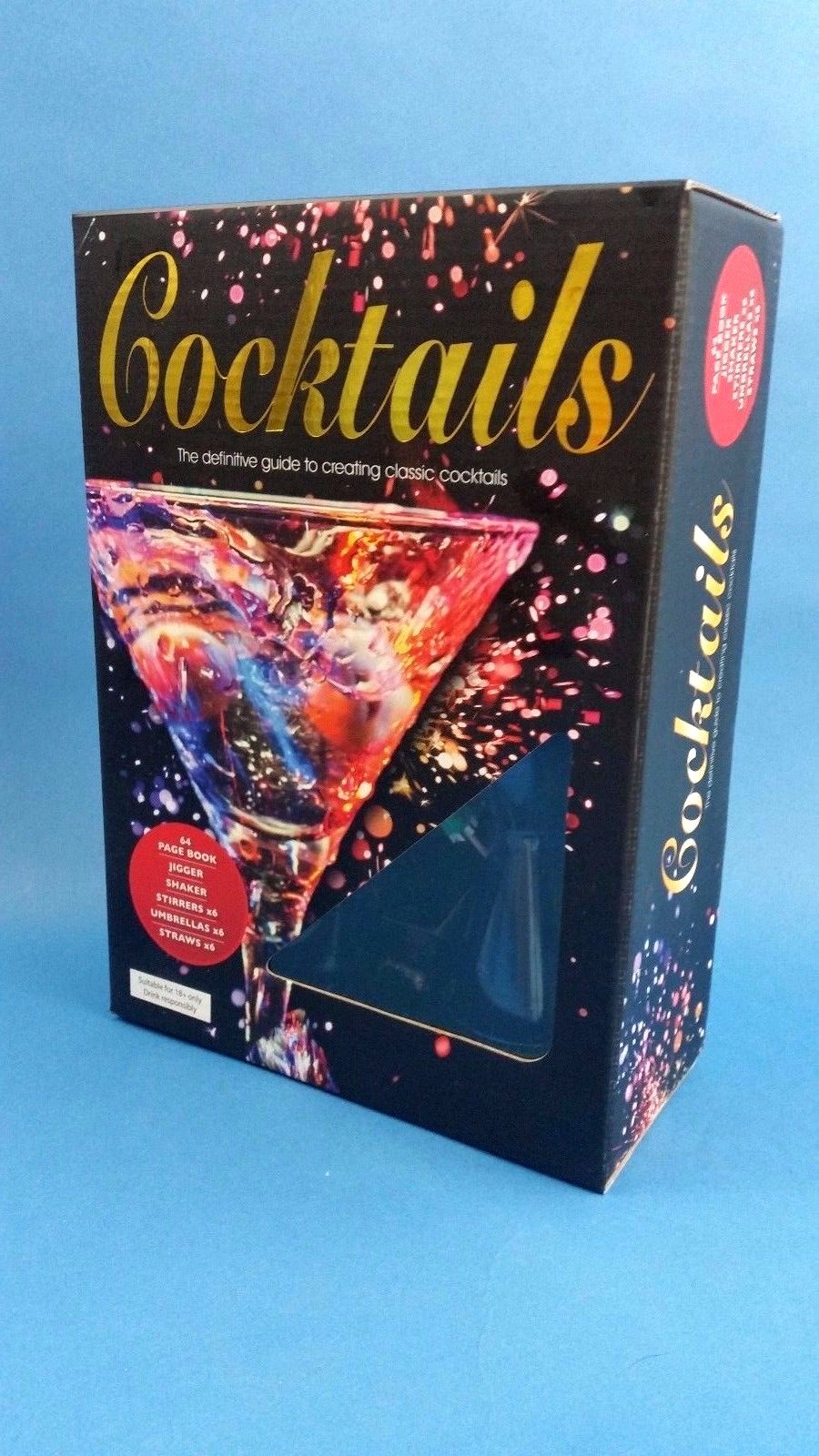 New - Cocktail Box Set - Creating Classic Cocktails a Definitive Guide ...