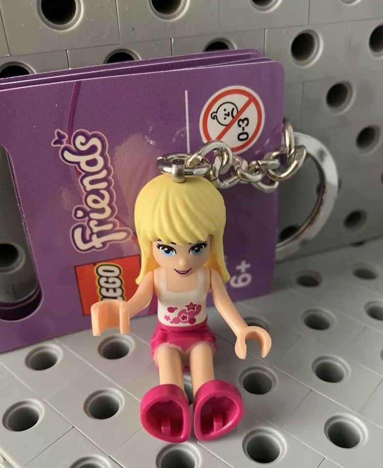 Lego 853550 Key Chain Stephanie Minifigure Friends Girl Key Ring New | eBay