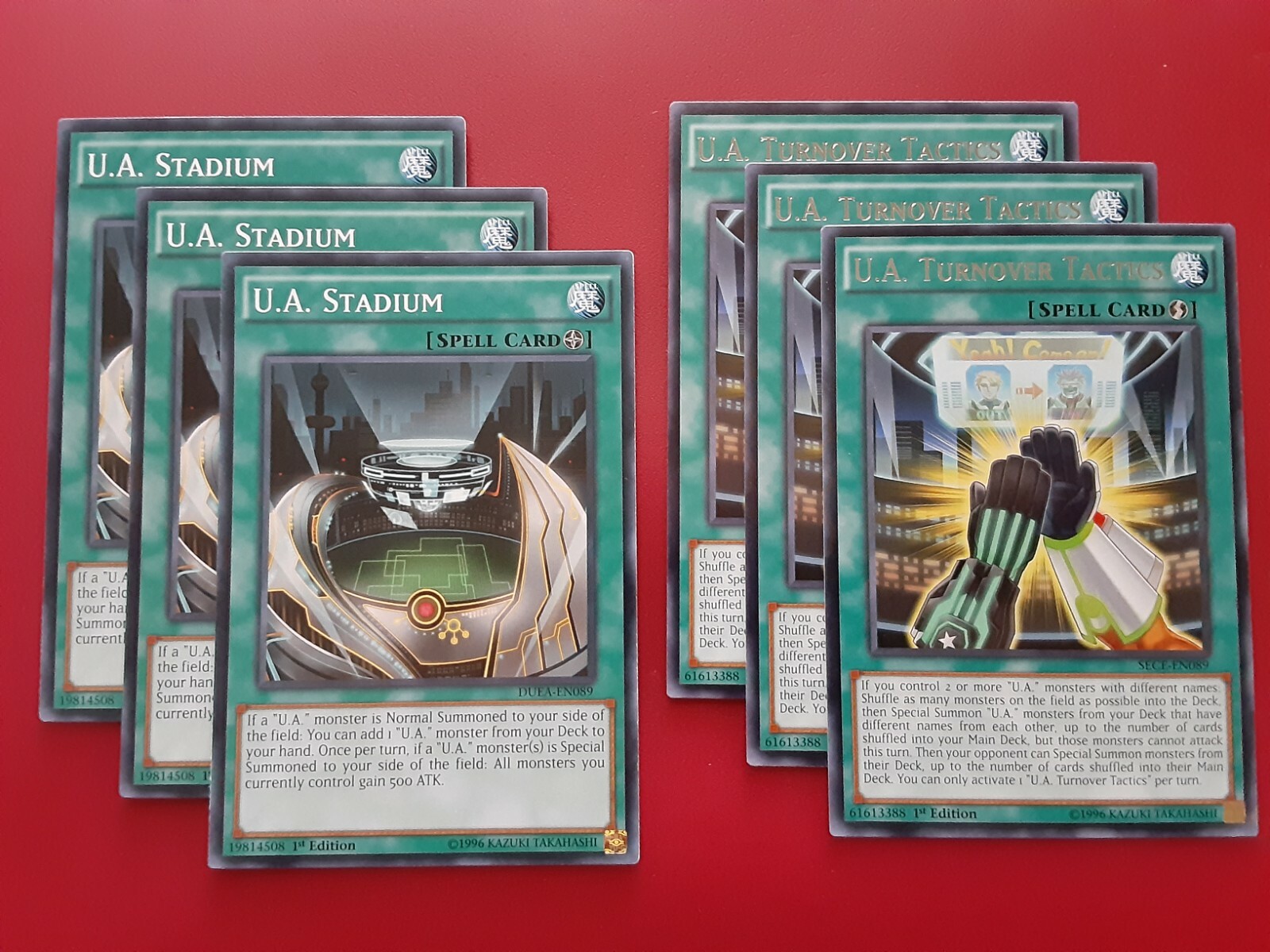 Yugioh U.A. Ultra Athlete Deck 54 Card Stadium Complete Budget ...