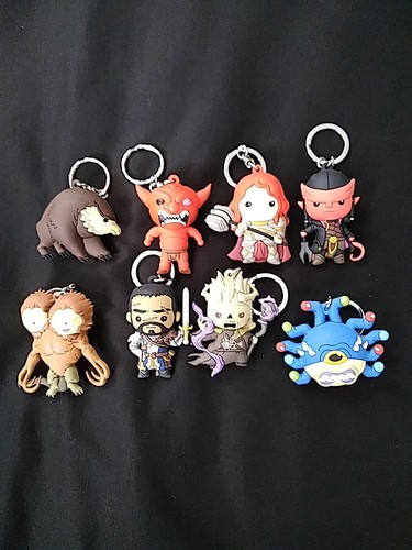 Dungeons And Dragons Keychain Lot 8pc Monogram | eBay