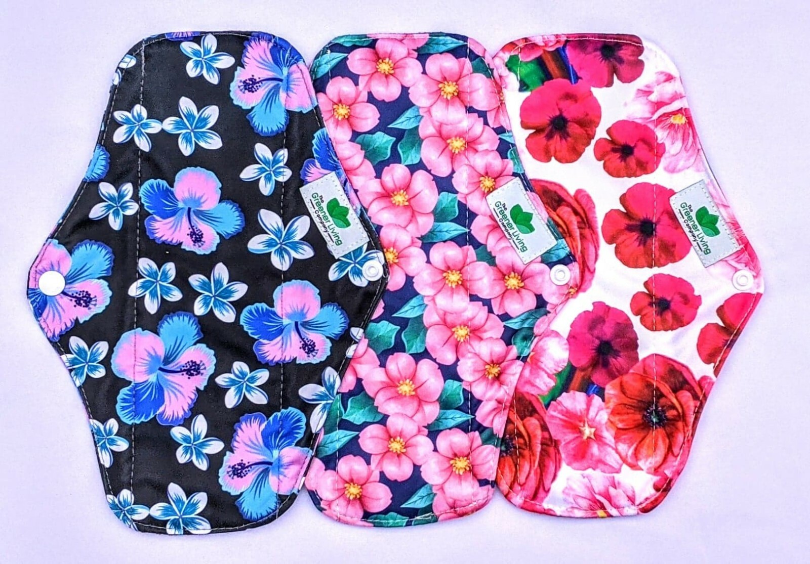 Reusable Period Pad Sanitary Towel Eco Washable Menstrual Bamboo Cloth ...