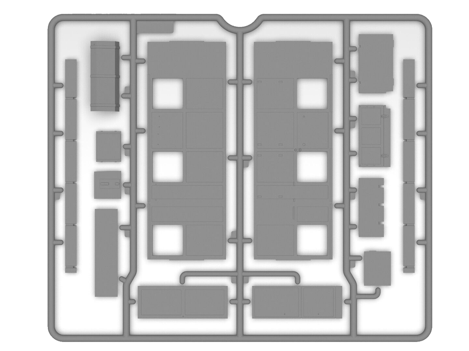 ICM 35603 - Monty’s office caravan - Leyland Retriever 1:35 Plastic ...