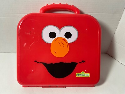 SESAME STREET ELMO ON THE GO ABC LETTERS IN A CARRYING CASE HASBRO PRE ...