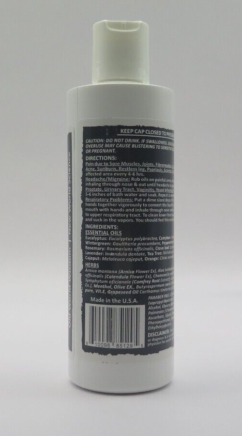 Fuse Natural Products Joint & Muscle Pain Relief, Natural & Organic | eBay