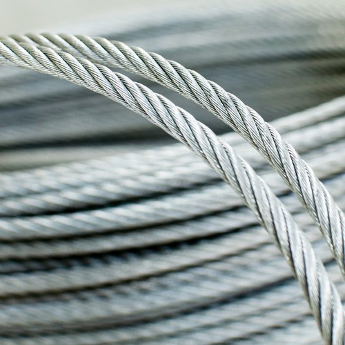 8,0mm CÂBLES D'ACIER INOXYDABLE filin corde toron AISI 316 V4A 1m ...