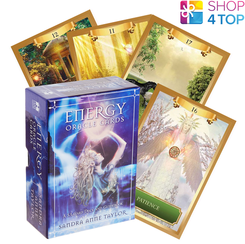 ENERGY ORACLE CARDS DECK AND GUIDEBOOK HAY HOUSE BY SANDRA ANNE TAYLOR ...